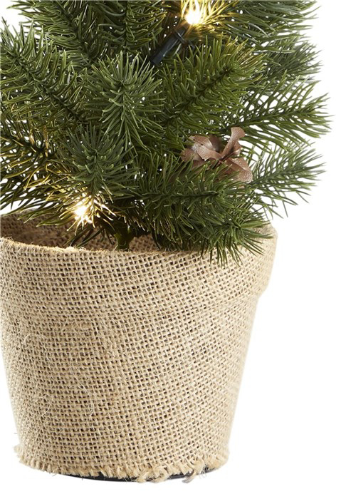 Marinor AS. Juletre m/5 dioder i potte.