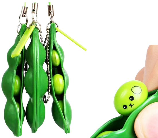 Marinor AS. Green Bean Fidget Toy