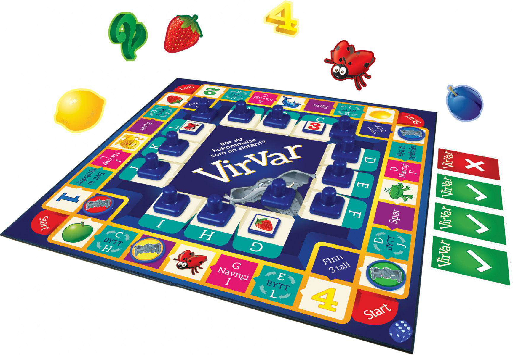 Marinor AS. Virvar Brettspill